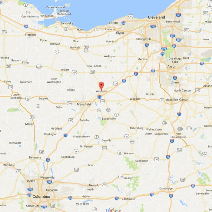 ashland-ohio-map | Atkinson Consulting